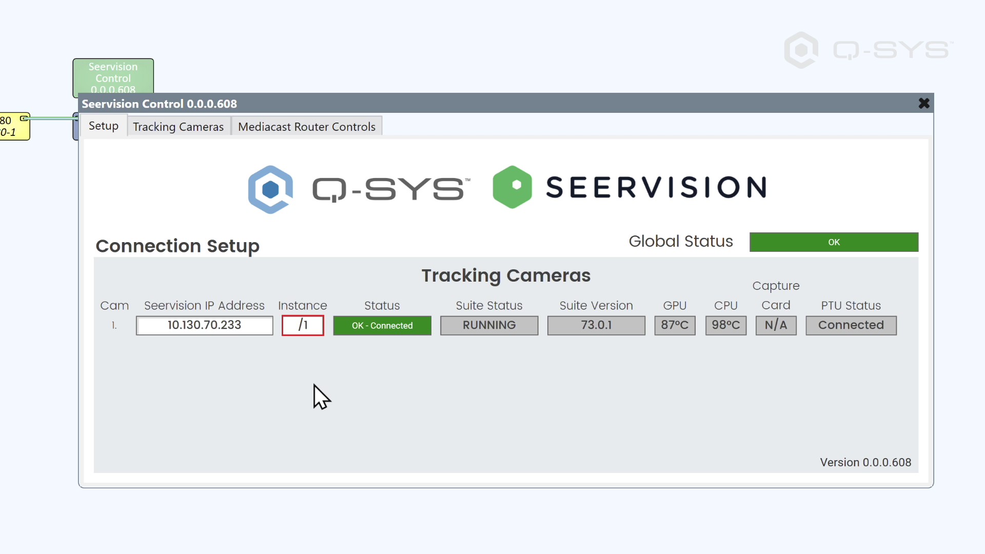 Course: Q-SYS VisionSuite Seervision Commissioning Level 1 (SPANISH)